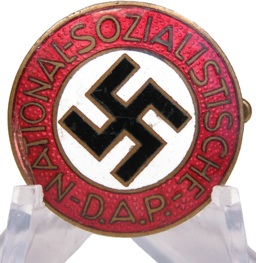 NSDAP party member badge, early issue, late twenties