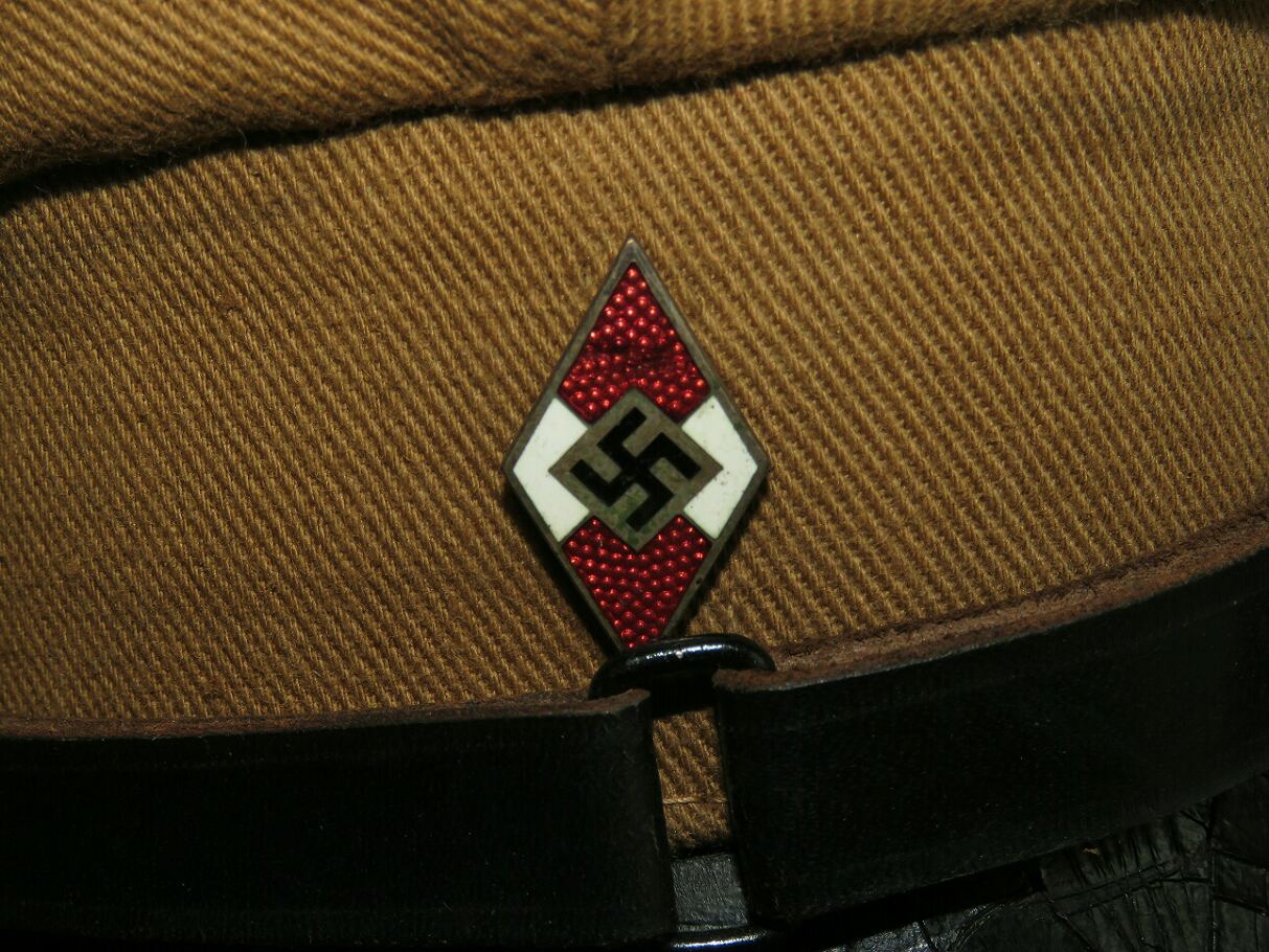 Early Hitler Youth service cap- HJ Dienstmütze