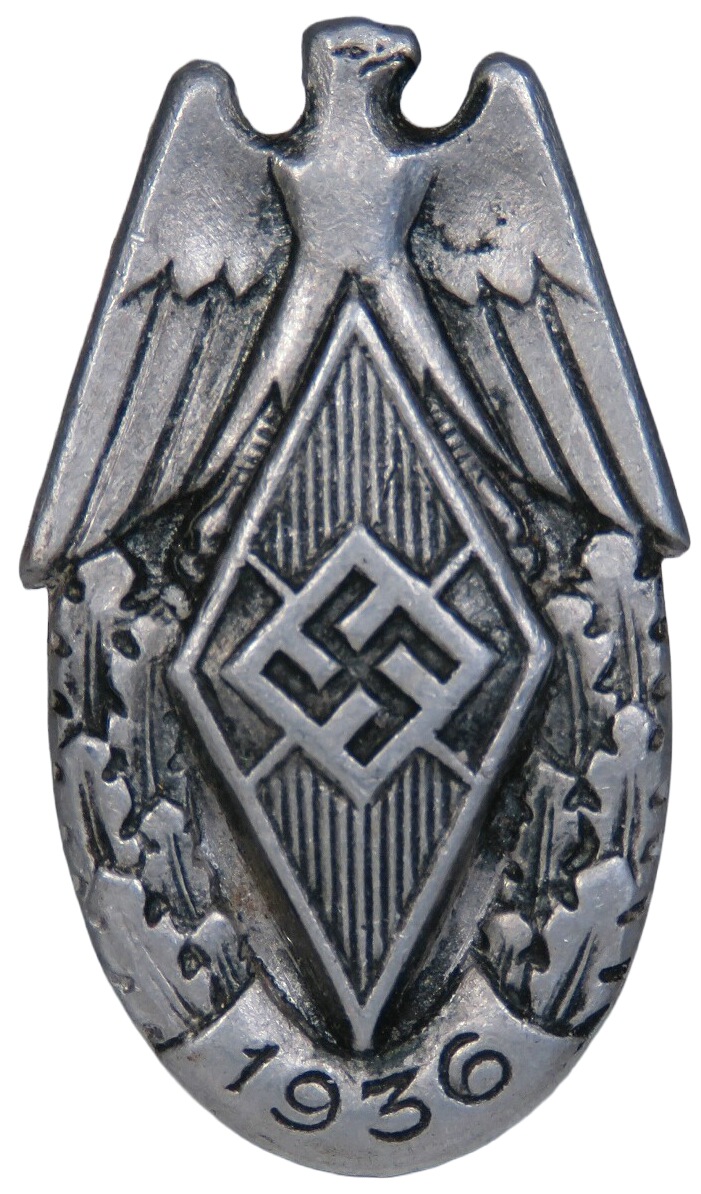 Hitlerjugend Wettkampf Badge 1936 Rudolf Sieper & Söhne Lüdenscheid