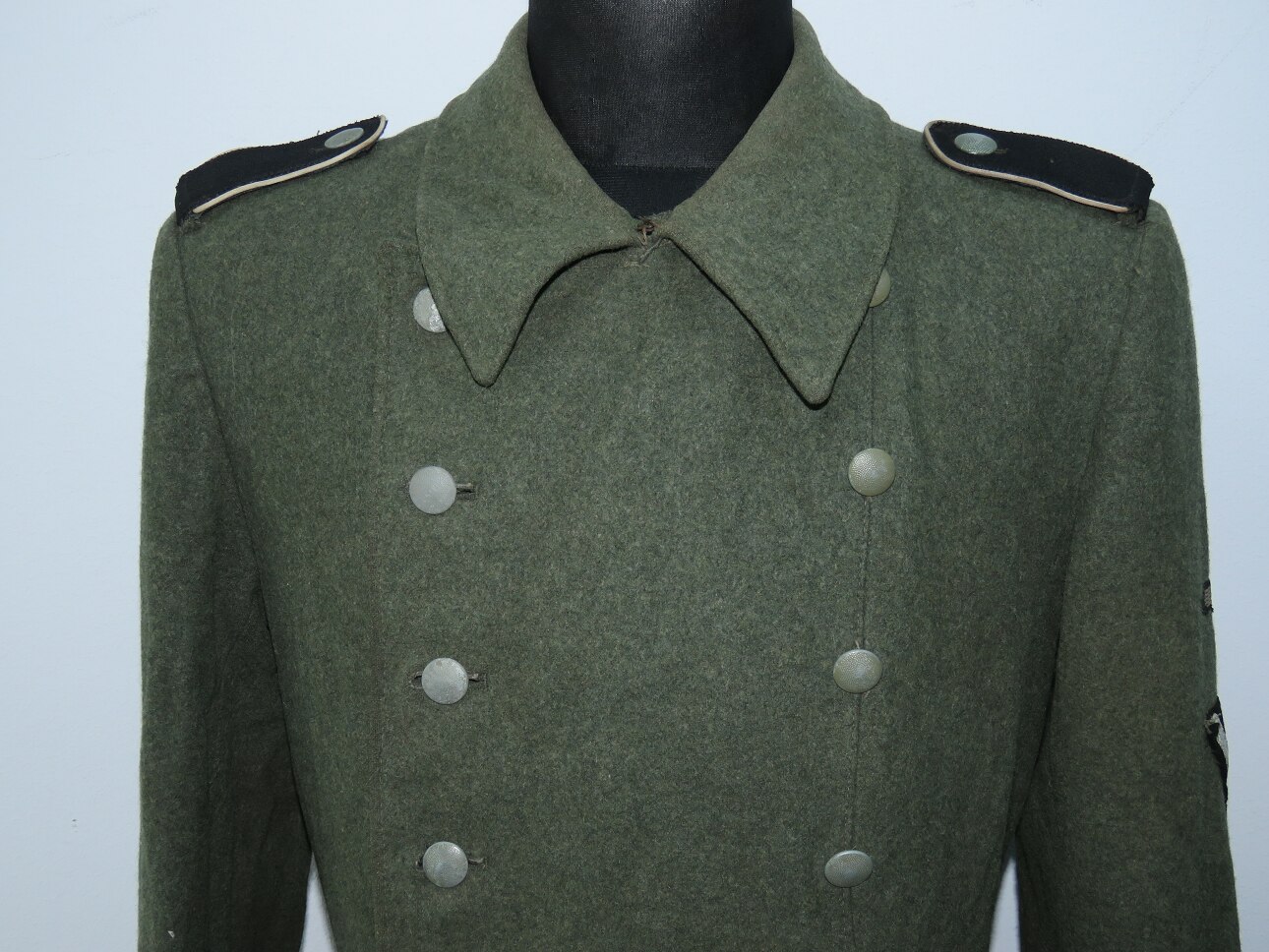 Waffen-SS overcoat in the rank of SS-Sturmmann