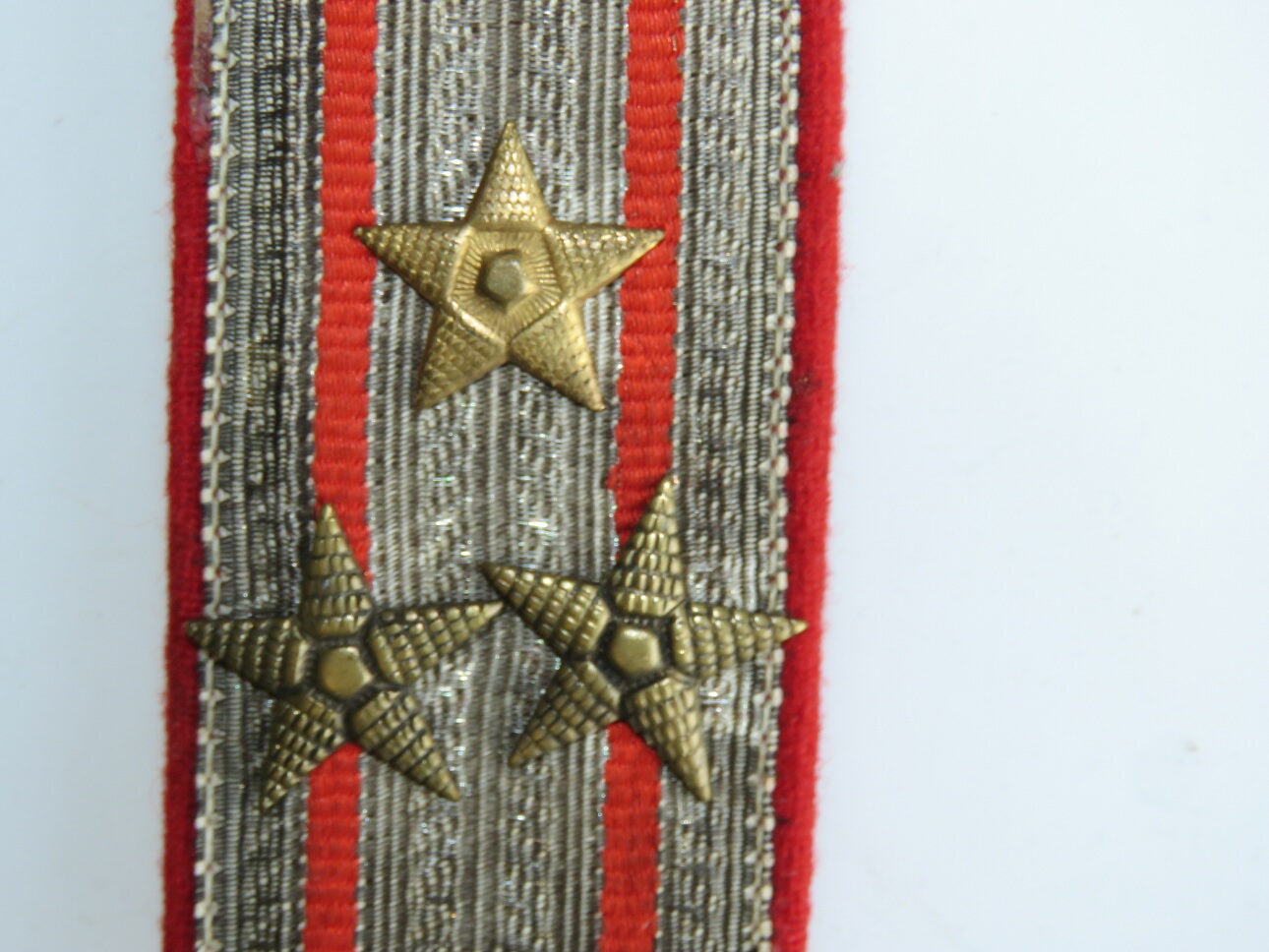 Tabla de hombros de un Coronel de Justicia, RKVVMF