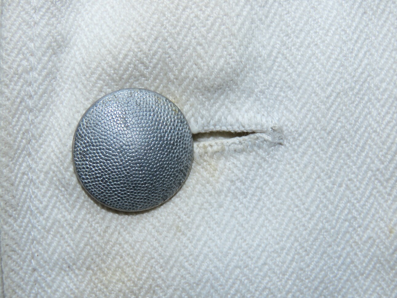 Wehrmacht Oberveterinär Veterinary Service Tunic in White Drill Cloth
