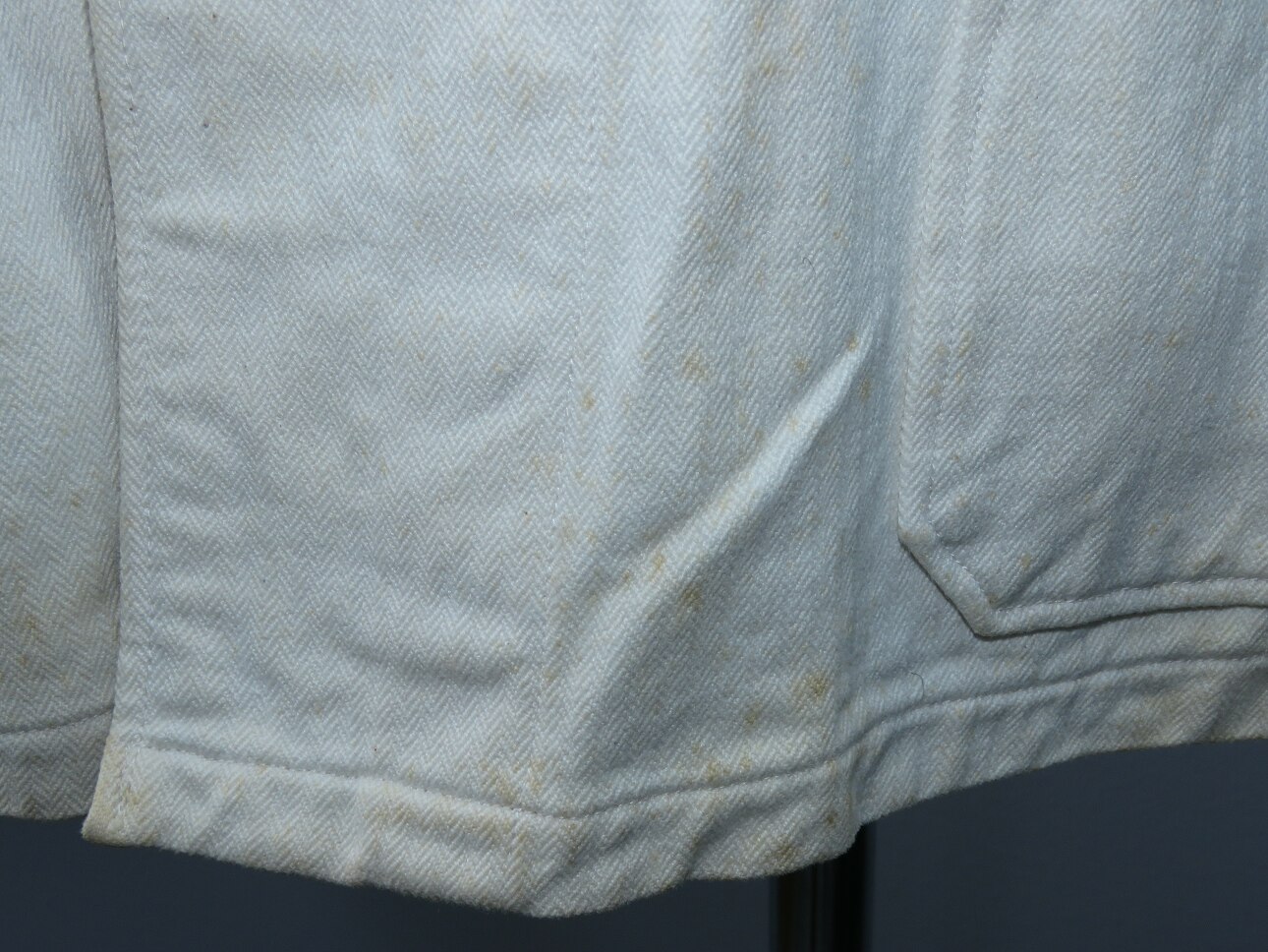 Wehrmacht Oberveterinär Veterinary Service Tunic in White Drill Cloth