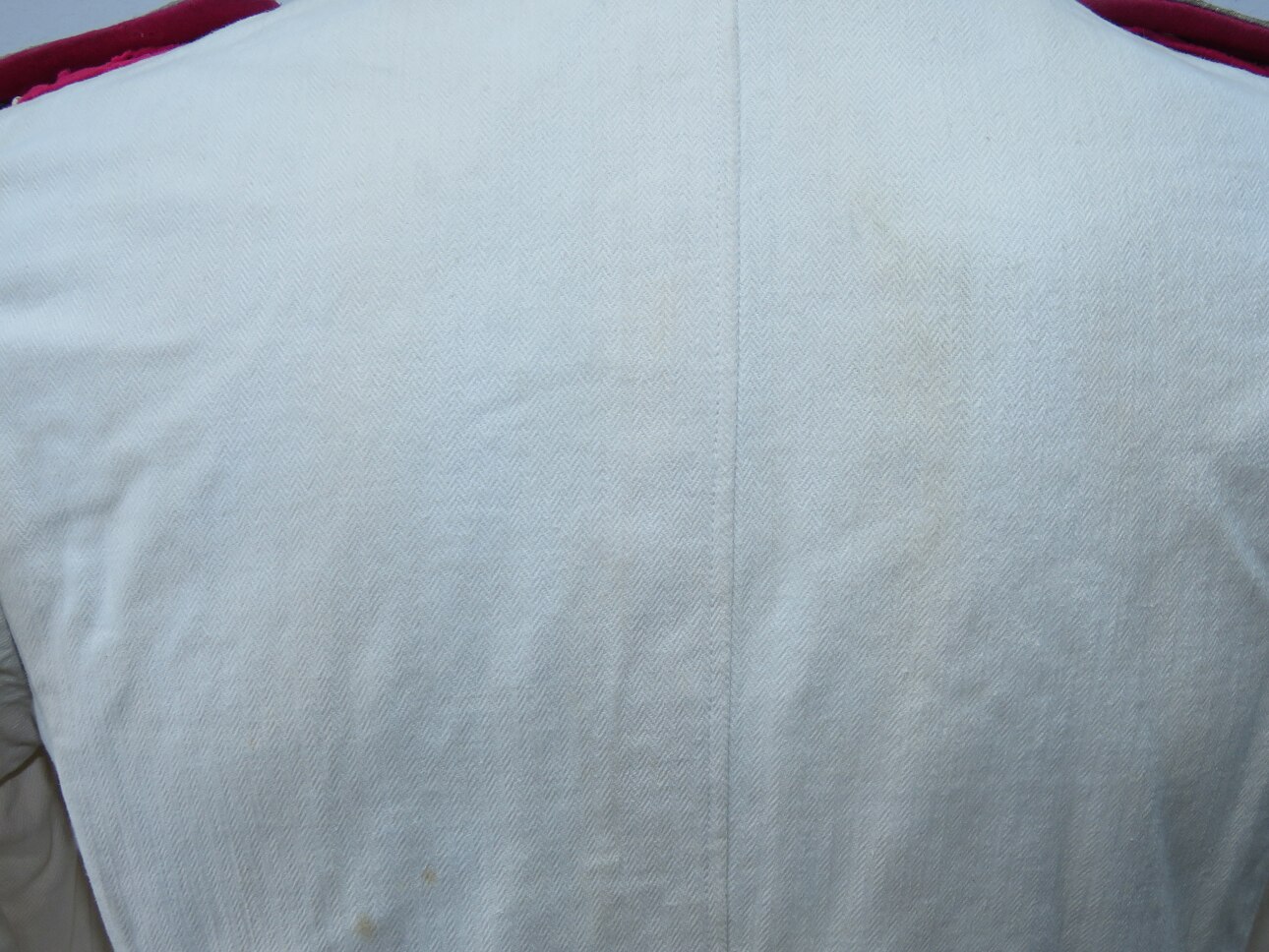 Wehrmacht Oberveterinär Veterinary Service Tunic in White Drill Cloth