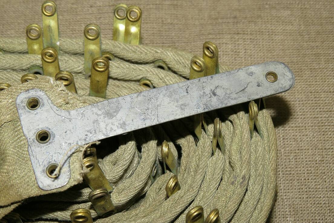 Full length Soviet Russian ammo belt for heavy MG Maxim 1910- Grenades ...