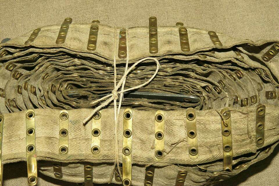 WW2 Full length Soviet Russian ammo belt for Maxim 1910- Grenades ...