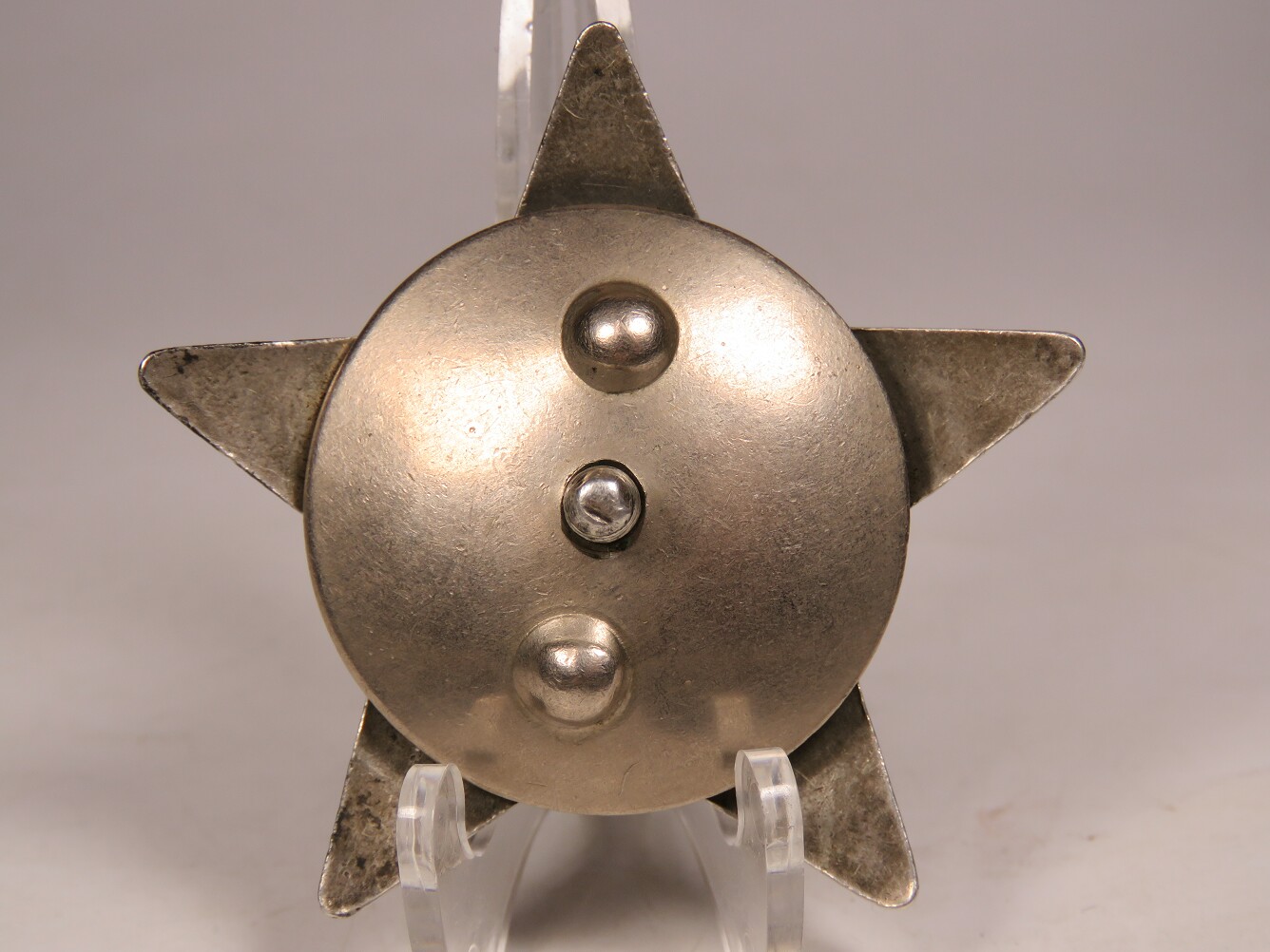Order of the Red Star type 2 variety 1. Was made at the Moscow Mint in 1944