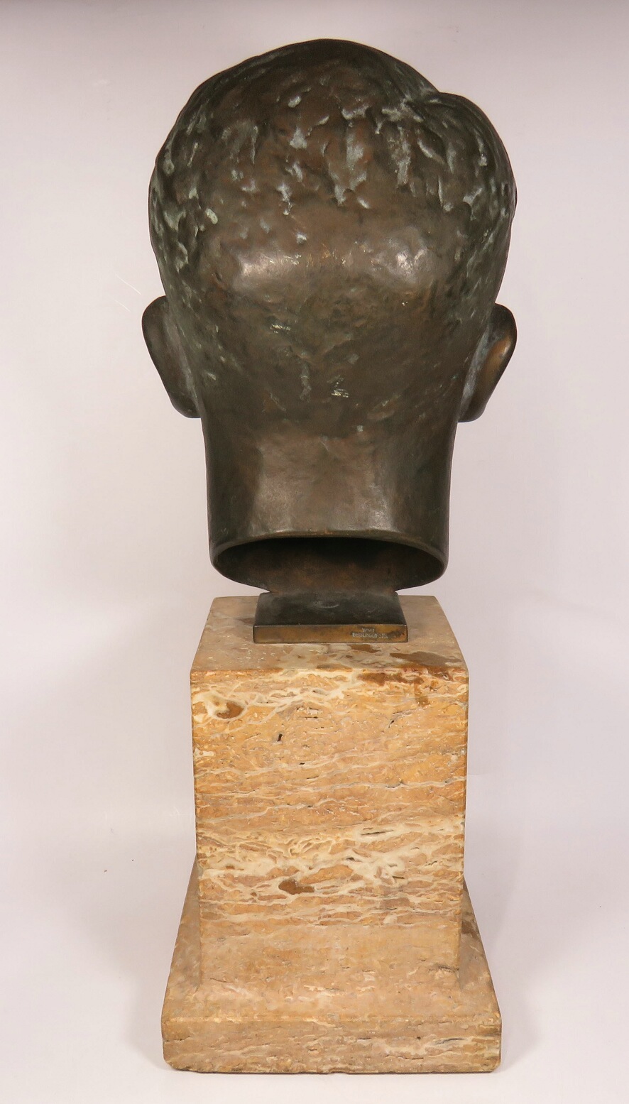 Adolf Hitler als Führer und Reichskanzler bronze bust, Ley/WMF