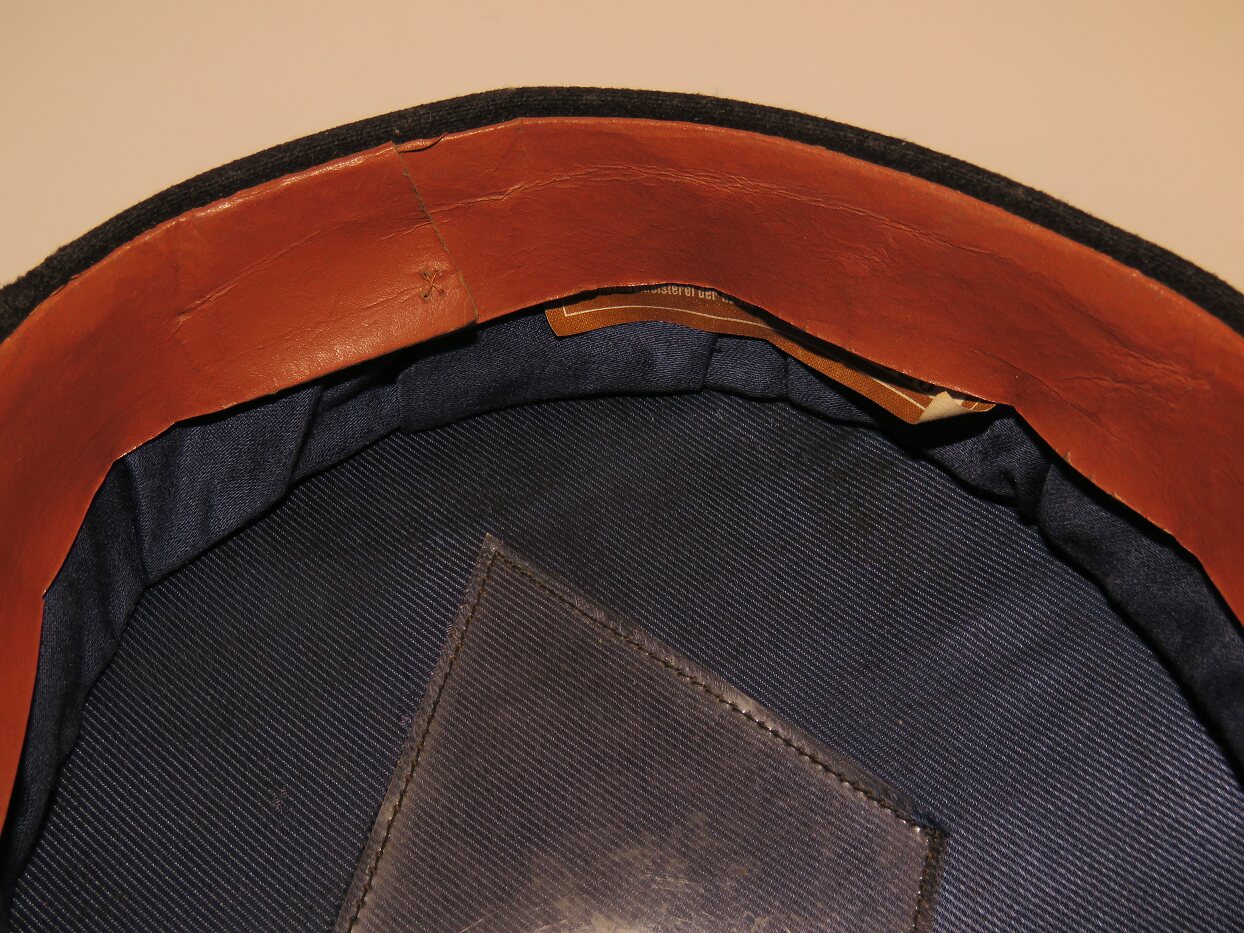 Sa-Marine Tuchmütze, sombrero de visera para SA Navy. RZM etiquetado