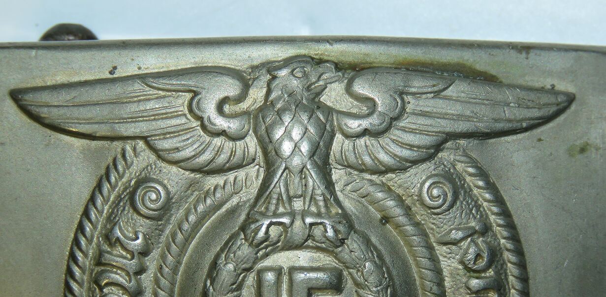 Early SS VT/ A-SS Oberhoff & Cie Lüdenscheid GES.GESCH buckle