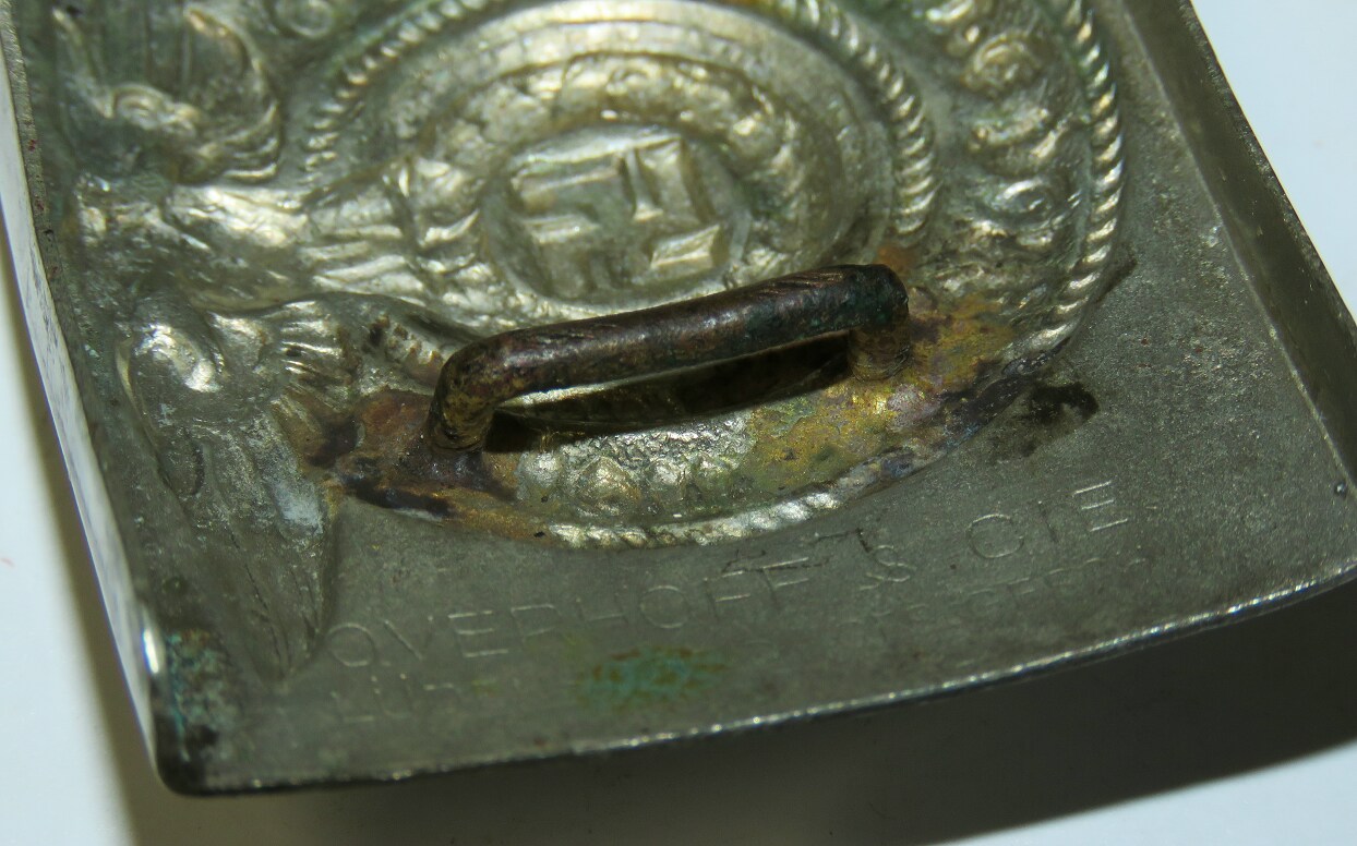 Early SS VT/ A-SS Oberhoff & Cie Lüdenscheid GES.GESCH buckle