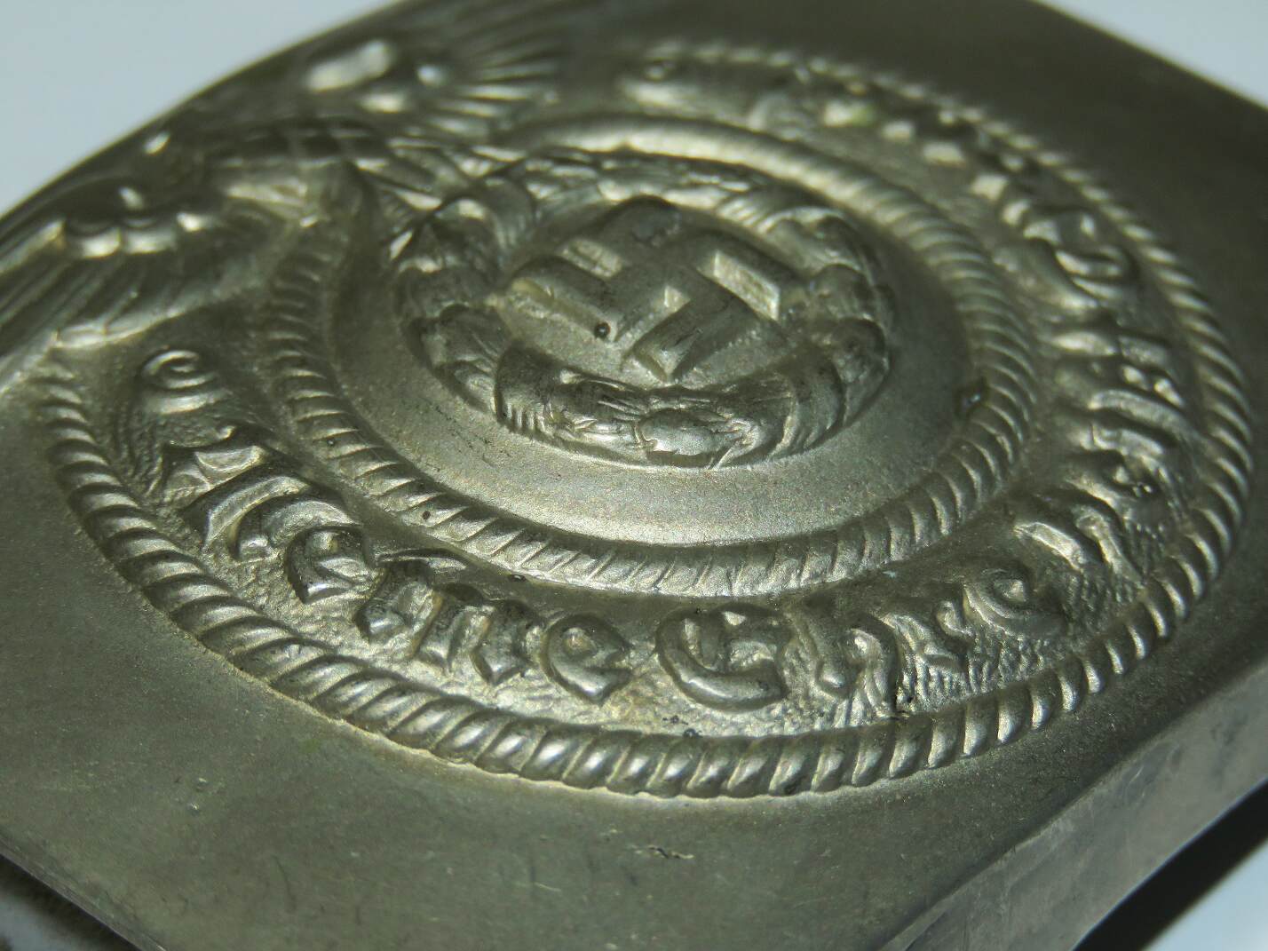 Early SS VT/ A-SS Oberhoff & Cie Lüdenscheid GES.GESCH buckle