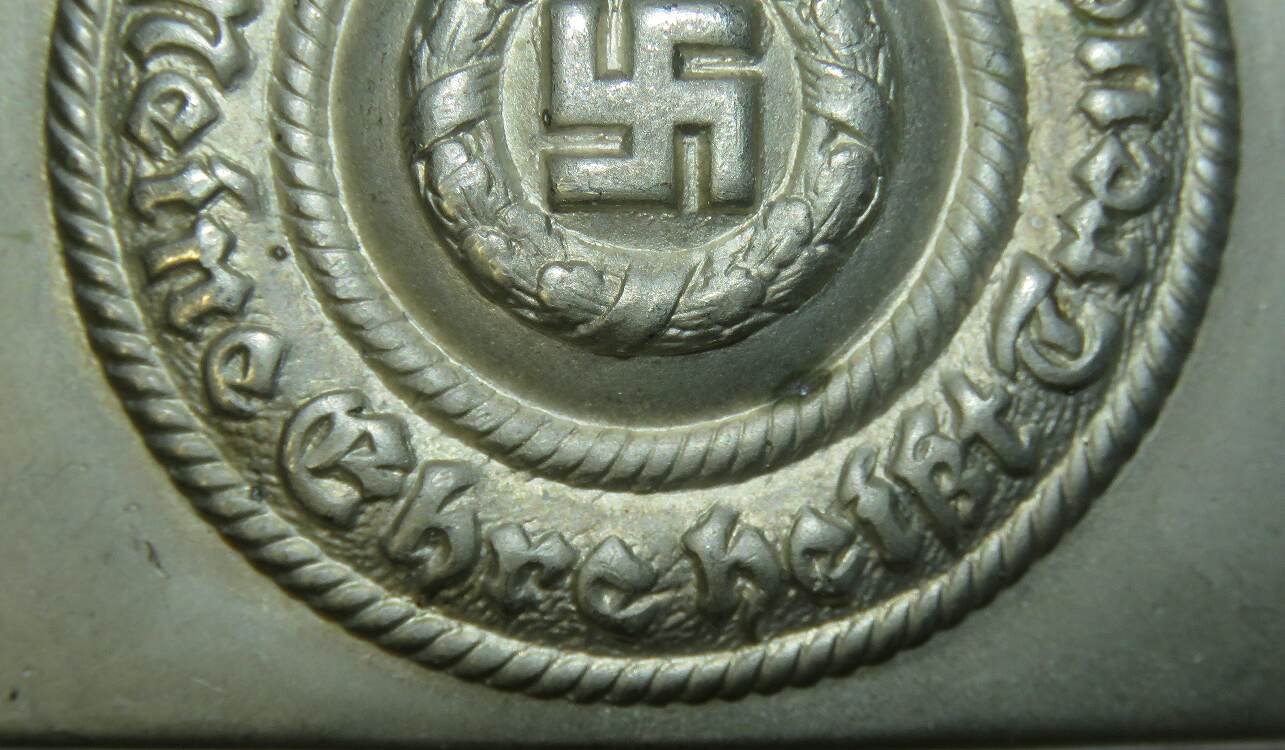 Early SS VT/ A-SS Oberhoff & Cie Lüdenscheid GES.GESCH buckle