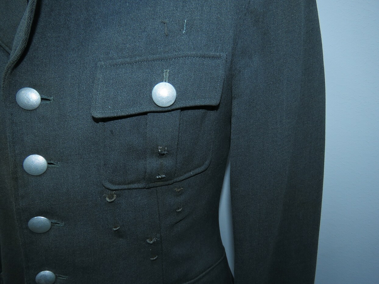 German pilot's tunic with the rank of Oberstleutnant der Luftwaffe ...