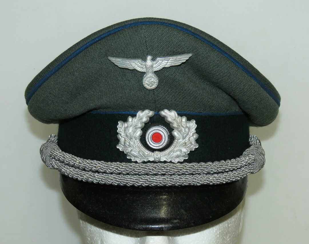 Gorra de oficial del Trouppensonderdienst der Wehrmacht