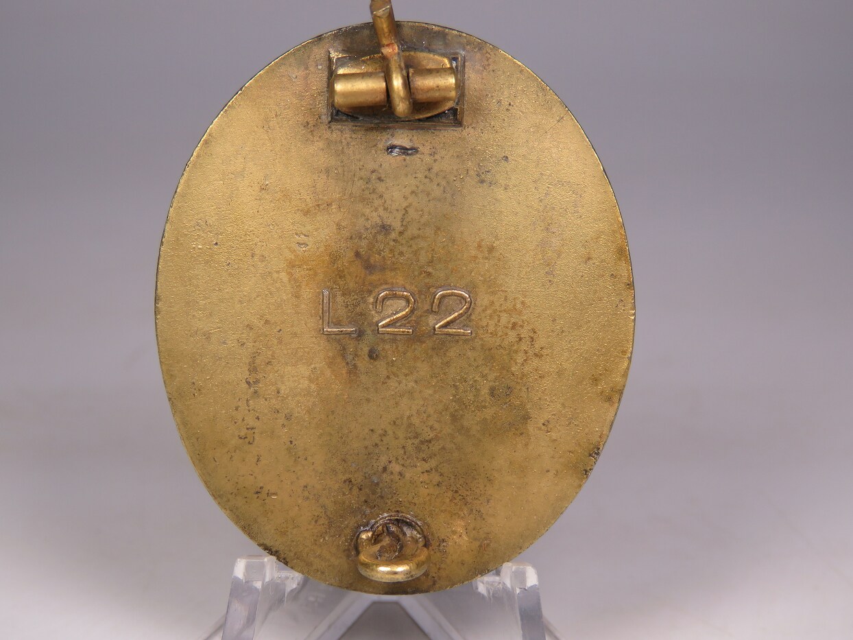 Wound Badge. Gold Grade, Glaser & Sohn
