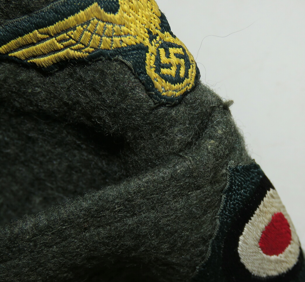 Kriegsmarine side cap 1940 Sprengpfeil