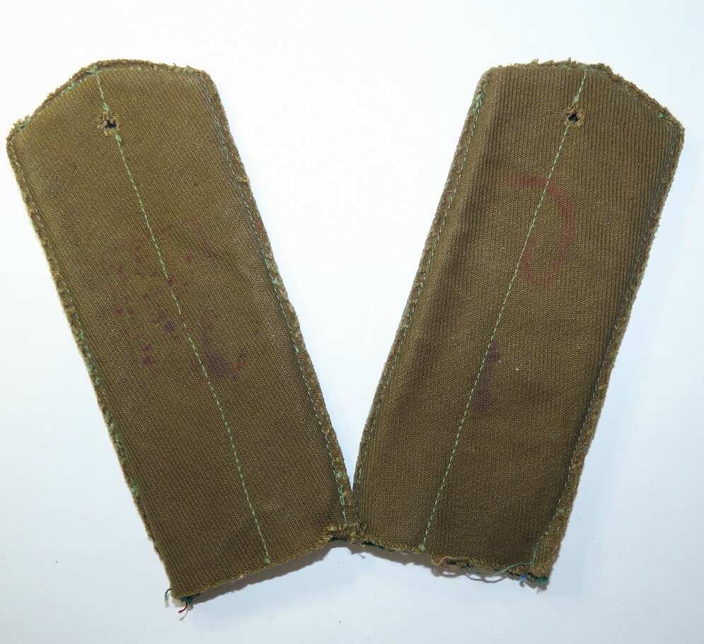 Field Shoulder Boards Senior Officers Border Troops NKVD 1943 pattern