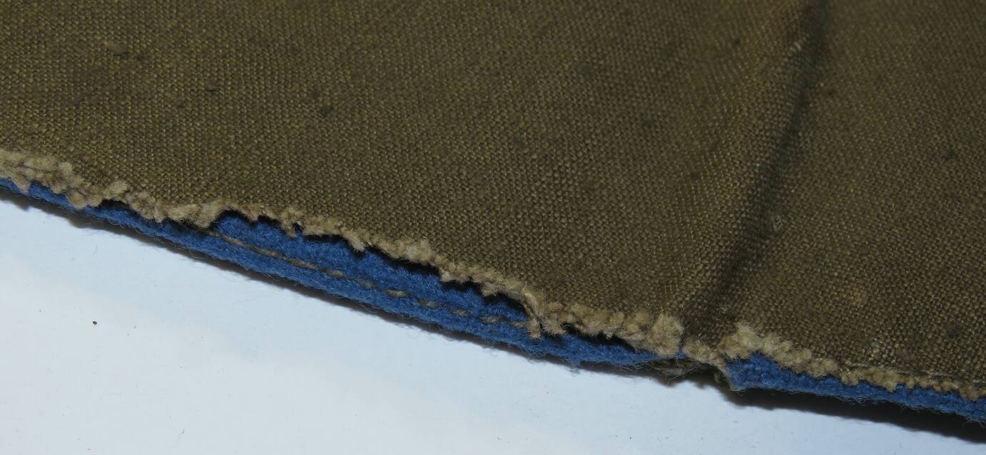 Sewn-in Field Cavalry Shoulder Boards RKKA 1943 khaki