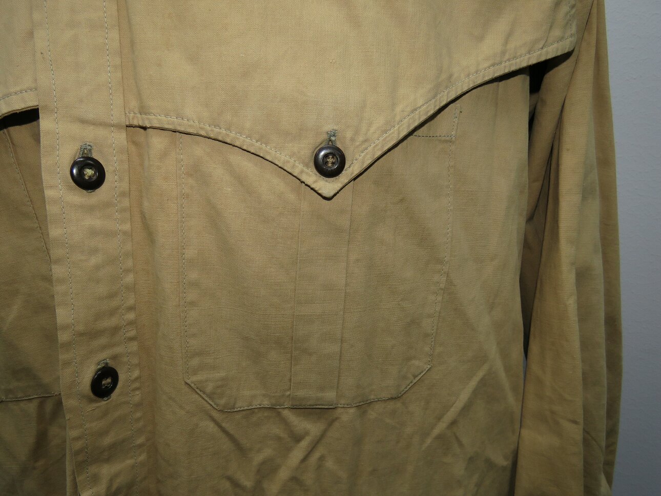 Waffen-SS tropical combat service shirt