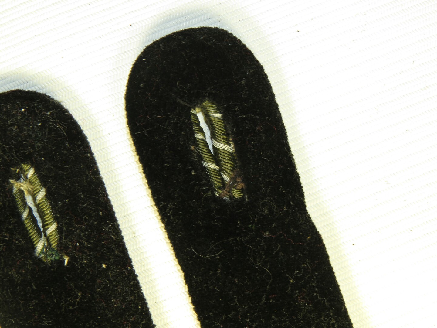 3rd Reich RAD Unterfeldmeister shoulder boards