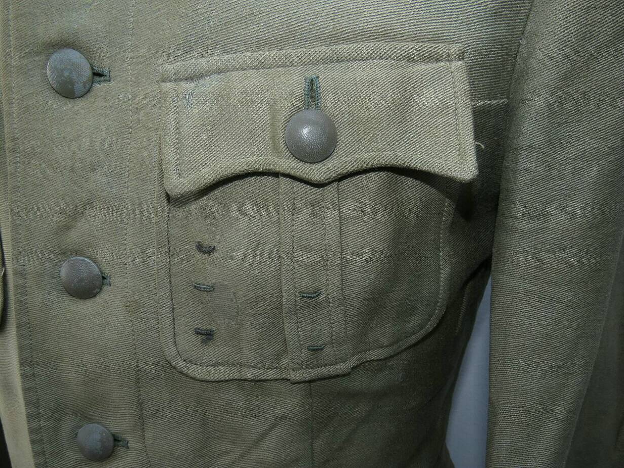 Wehrmacht Heer Jäger Sommer Ostfront Feldanzug. Oblt Henne