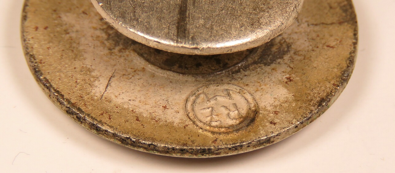 NSDAP party badge M1/105 RZM Hermann Aurich
