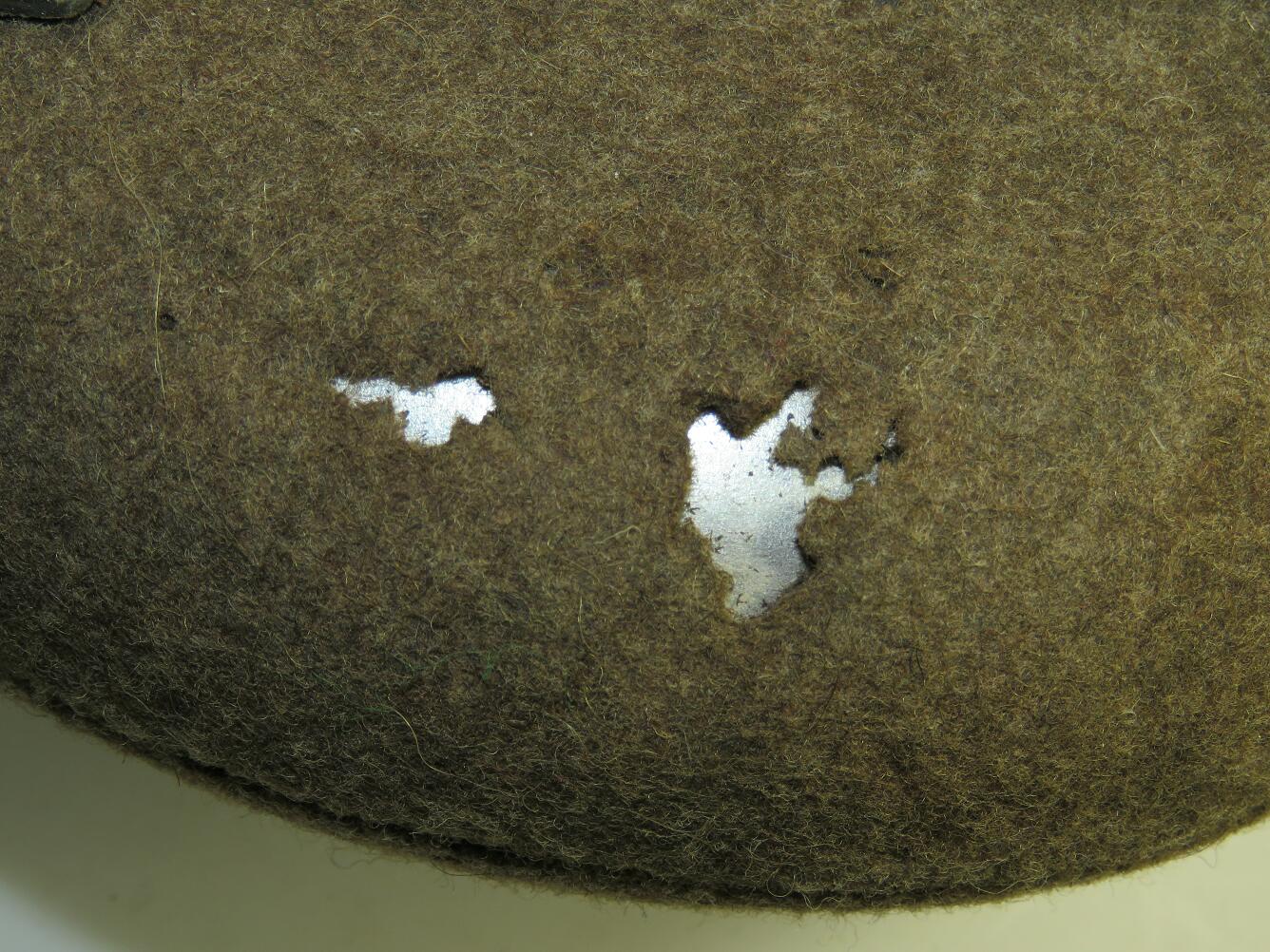 German soldier's canteen in a felt cover with an aluminum cup