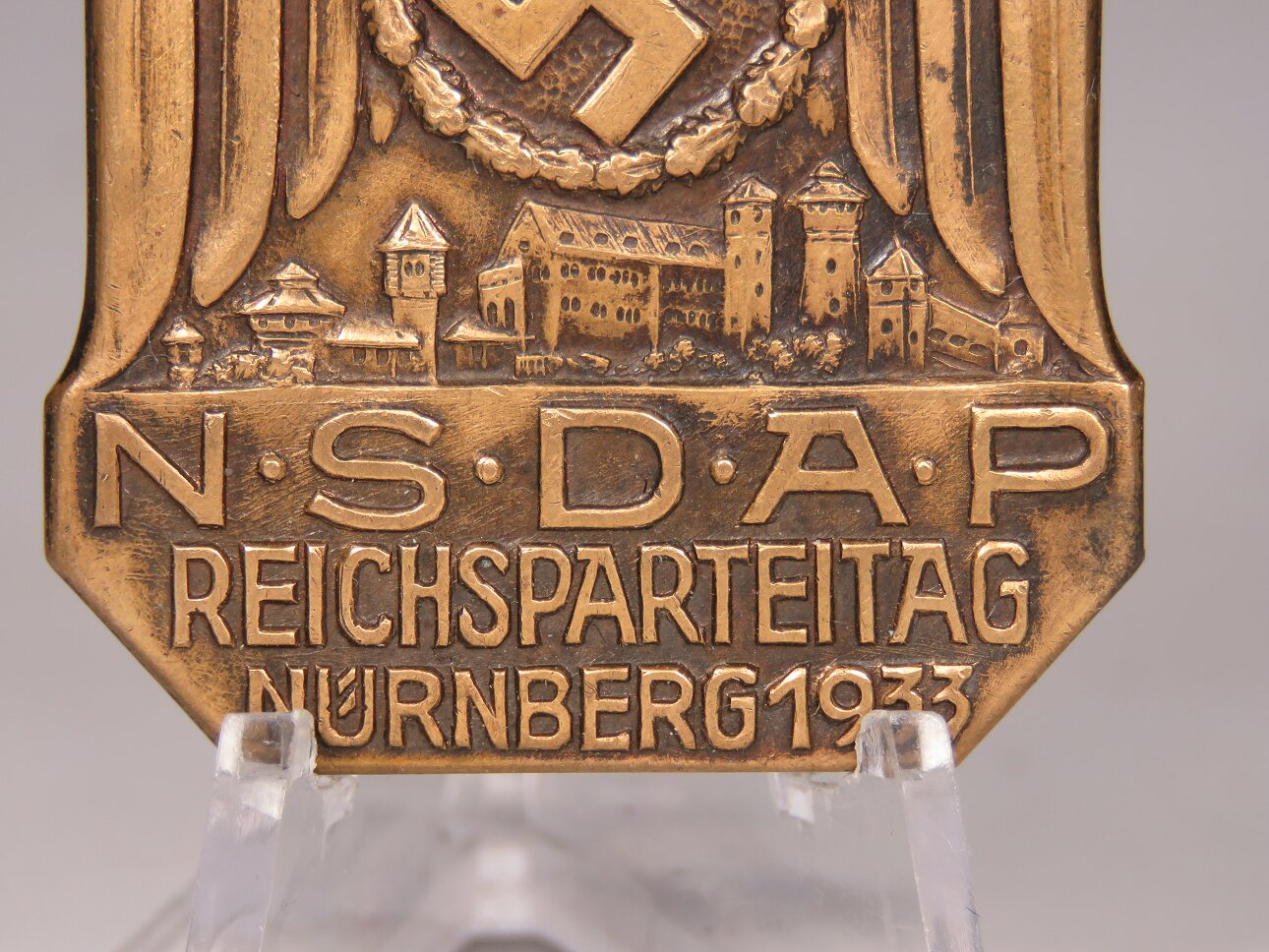 NSDAP Party Congress Badge, Nuremberg 1933