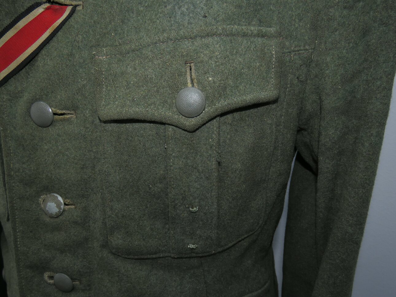 1941 Model Wehrmacht Tunic for a Funker with Shoulder Boards Lemon ...
