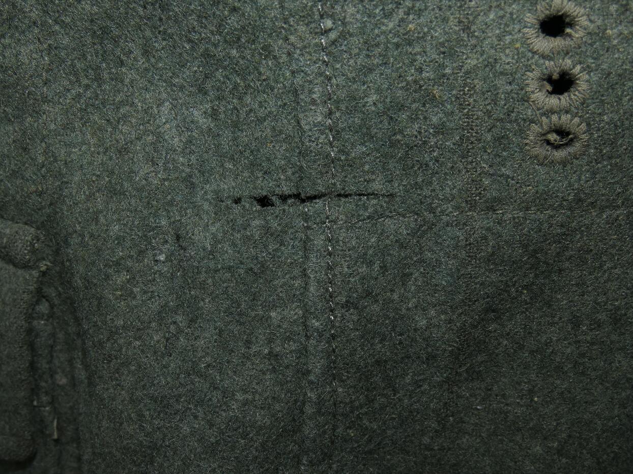 1941 Model Wehrmacht Tunic for a Funker with Shoulder Boards Lemon ...