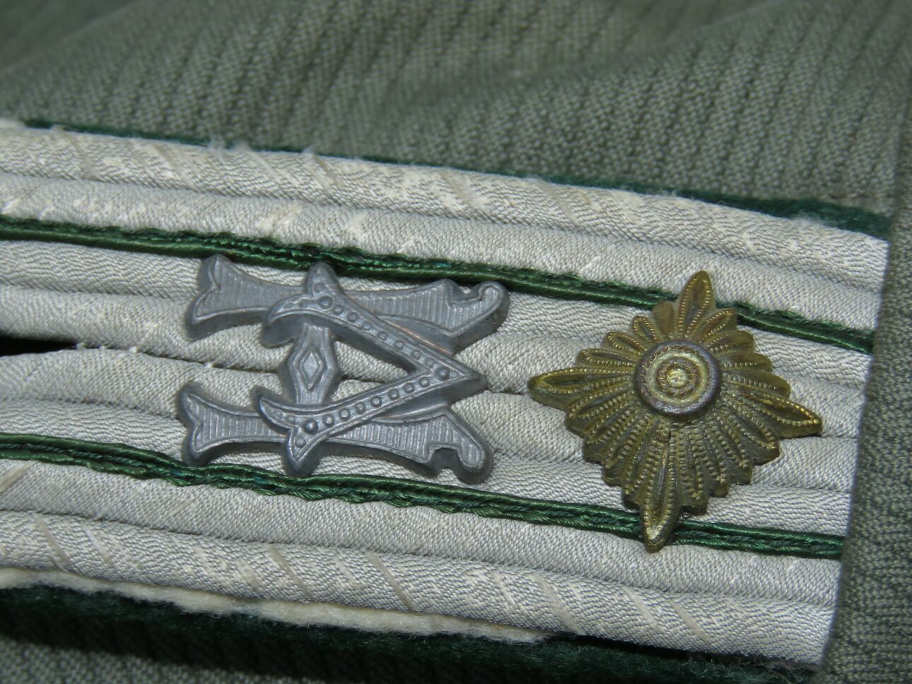 The tunic of an official of the Wehrmacht military administration