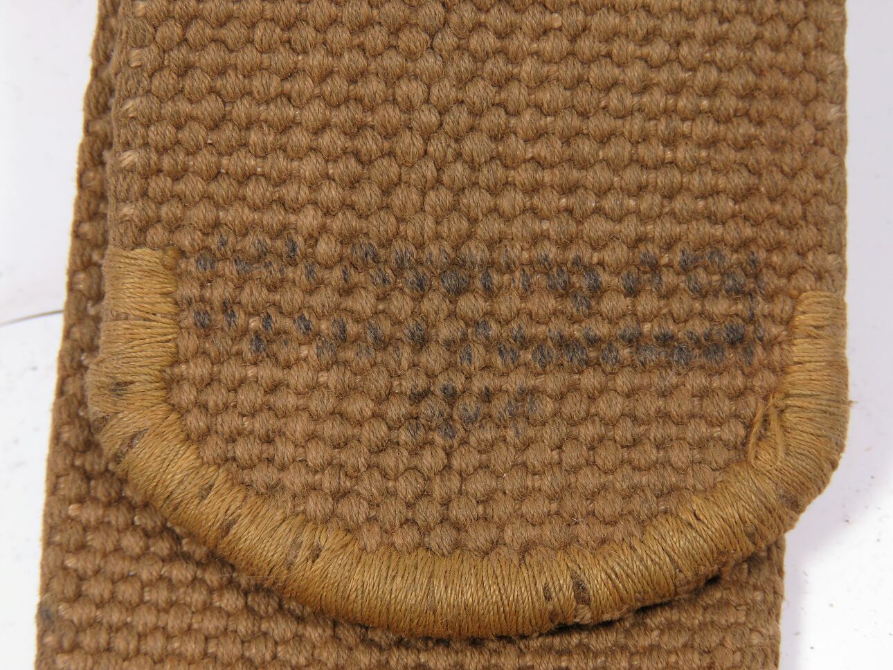 Wehrmacht DAK tropical combat canvas belt and buckle