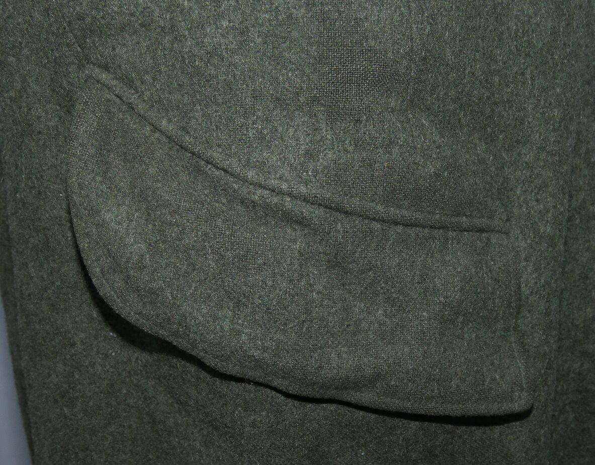 Officer's field overcoat, tailored from field wool cloth. Lieutenant of ...