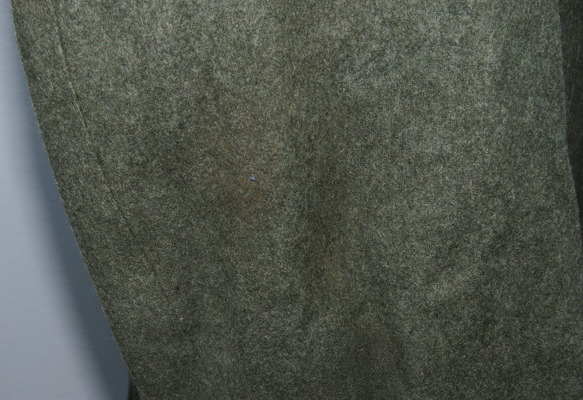 Officer's field overcoat, tailored from field wool cloth. Lieutenant of ...