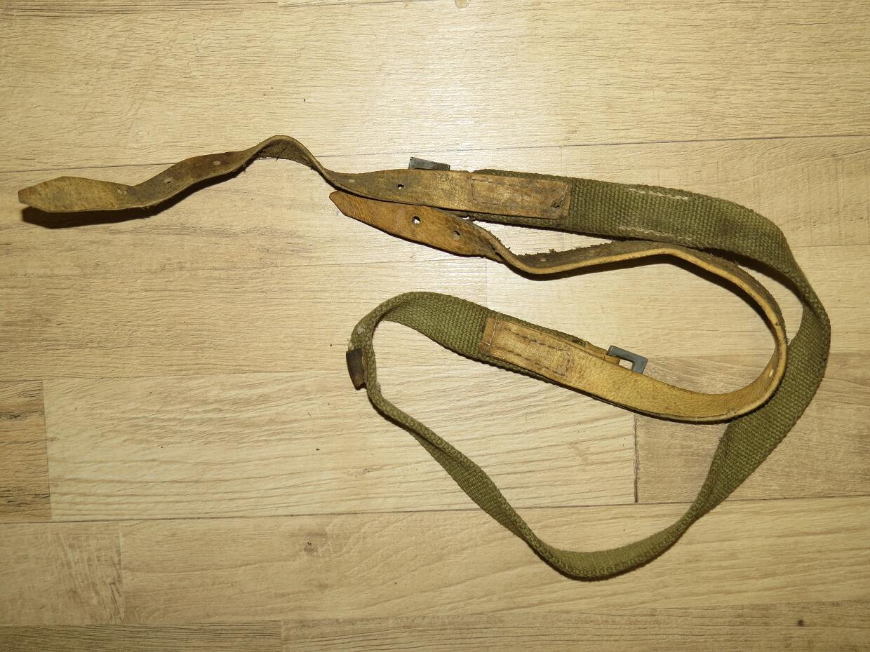 WW2 canvas woven strap for PPSch-41 submachine gun- Slings & Straps