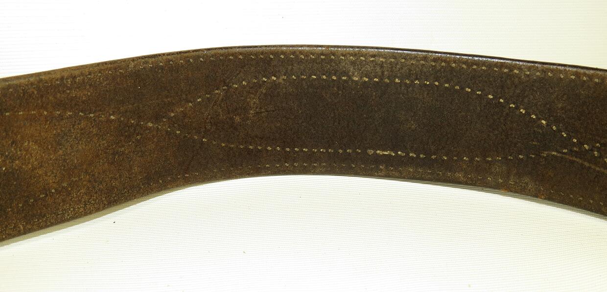 Red Army officer leather belt with buckle, M1935