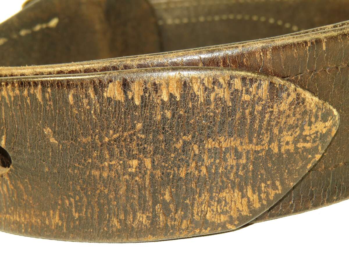 Red Army officer leather belt with buckle, M1935