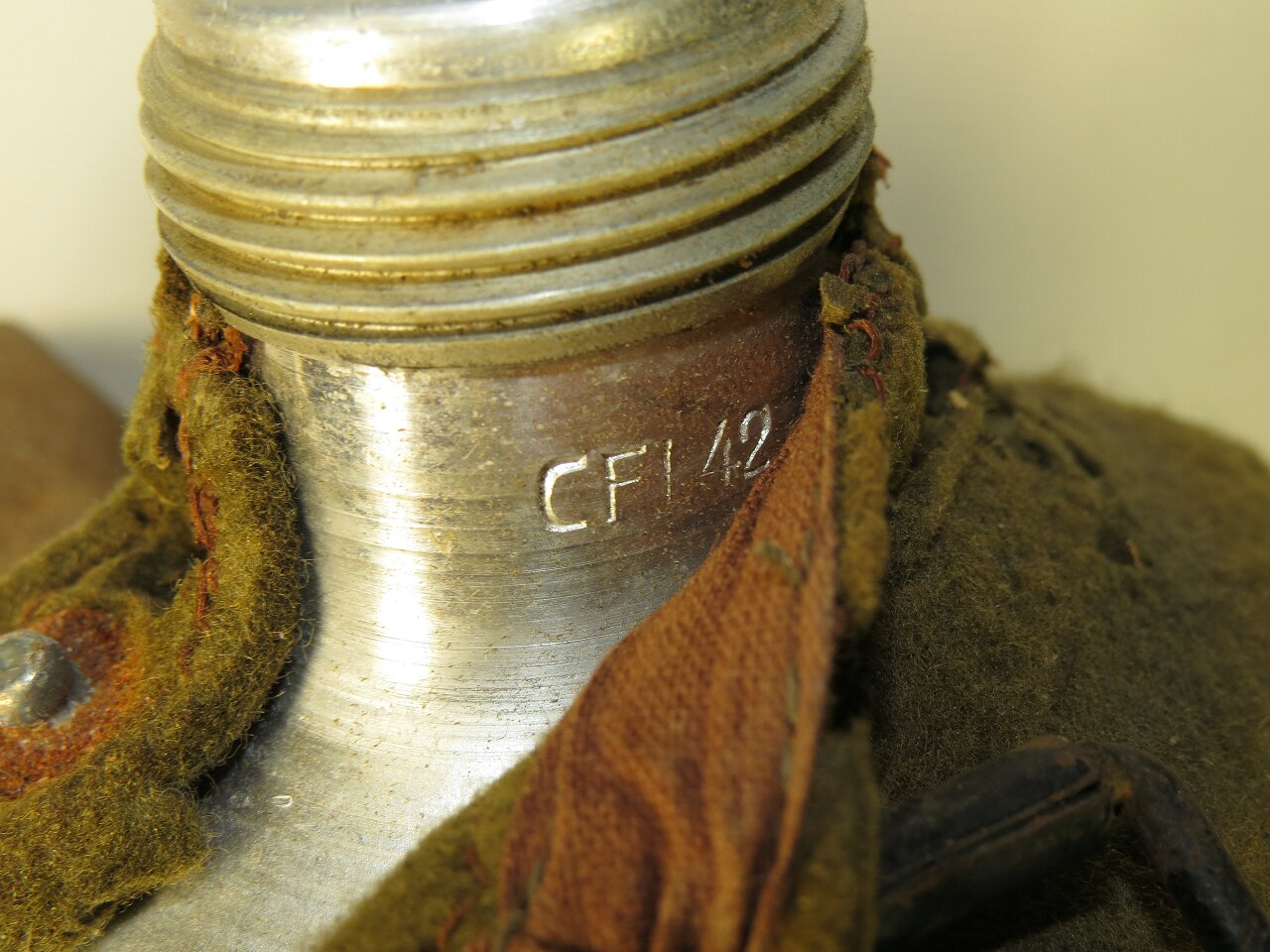 WW2 German water canteen for Wehrmacht or Waffen SS