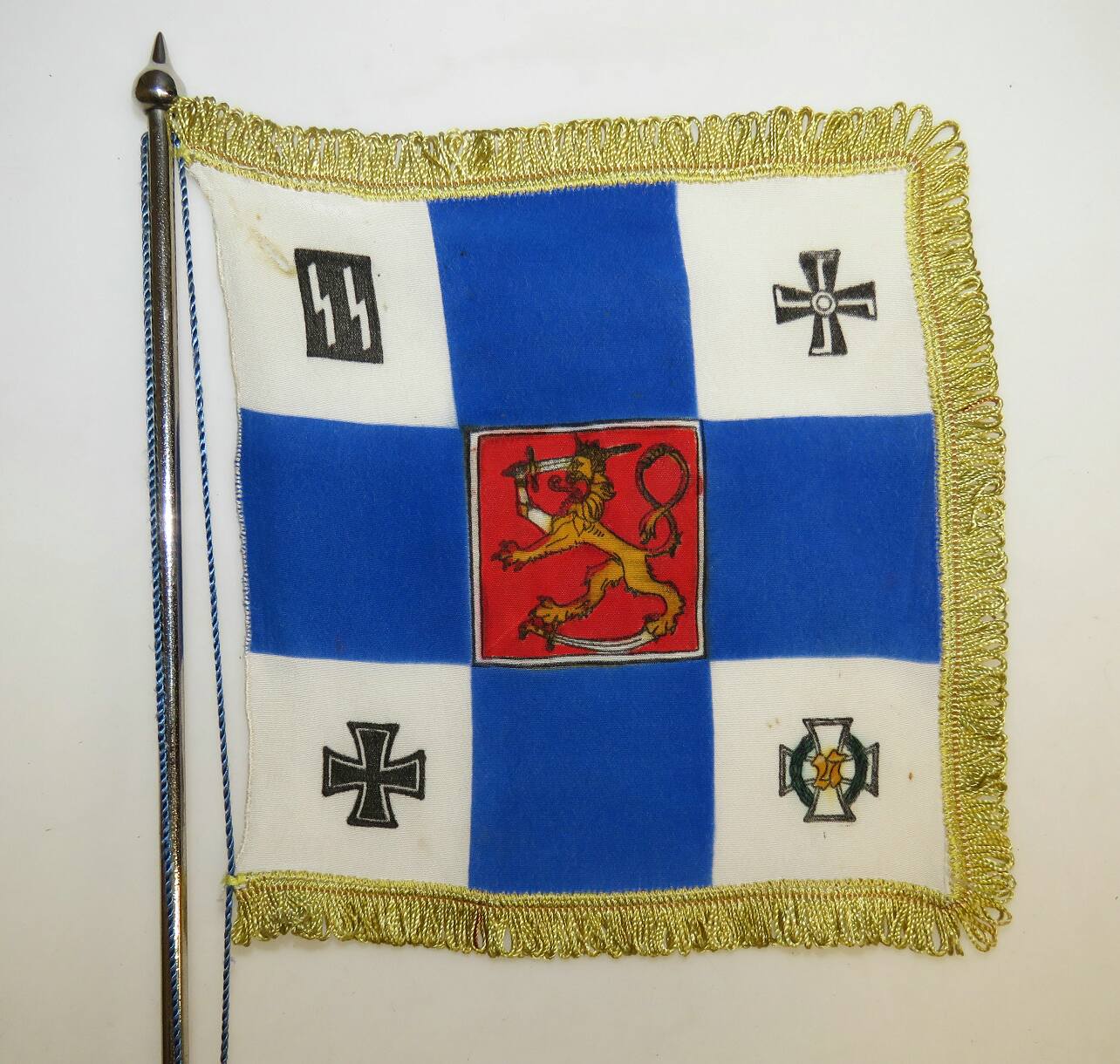 Table Pennant Decoration for Finnish Veterans of the SS Wiking Division