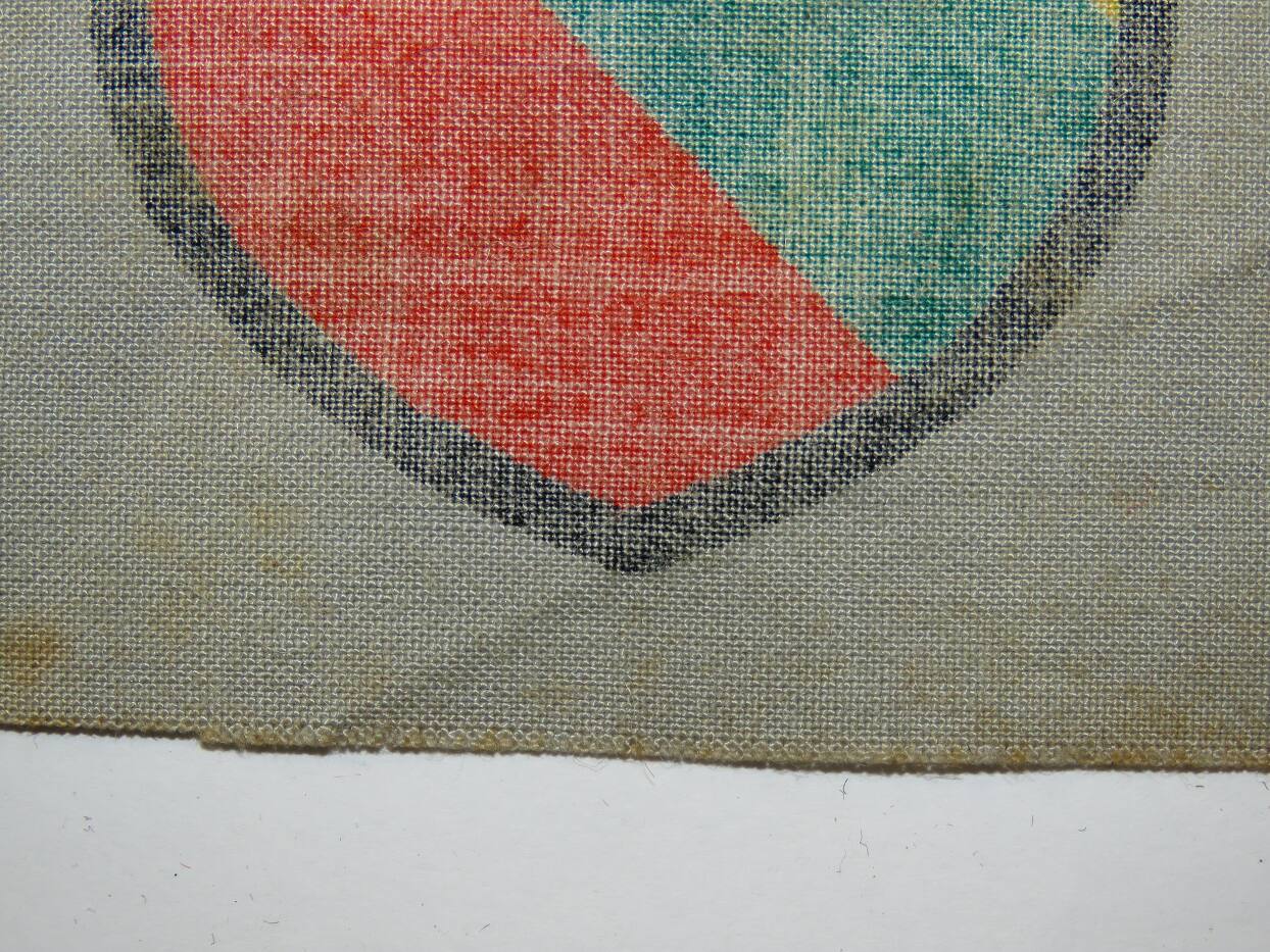 Lithuanian police sleeve shield Third Reich