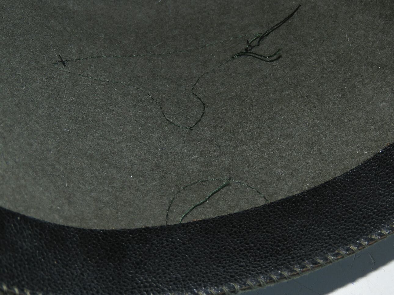 Field grey Waffen SS fez