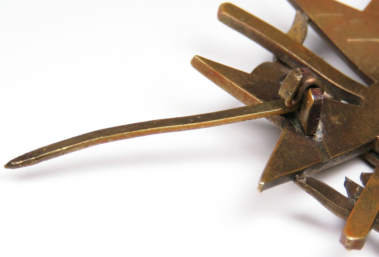 Croix espagnol avec des épées, classe de bronze. Petz et Lorenz