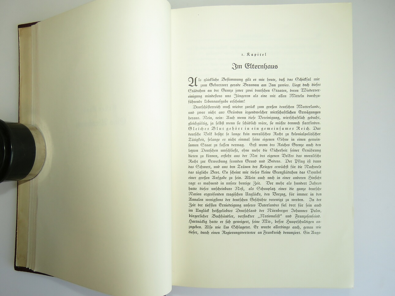 Gift edition of Mein Kampf by Adolf Hitler's 1934