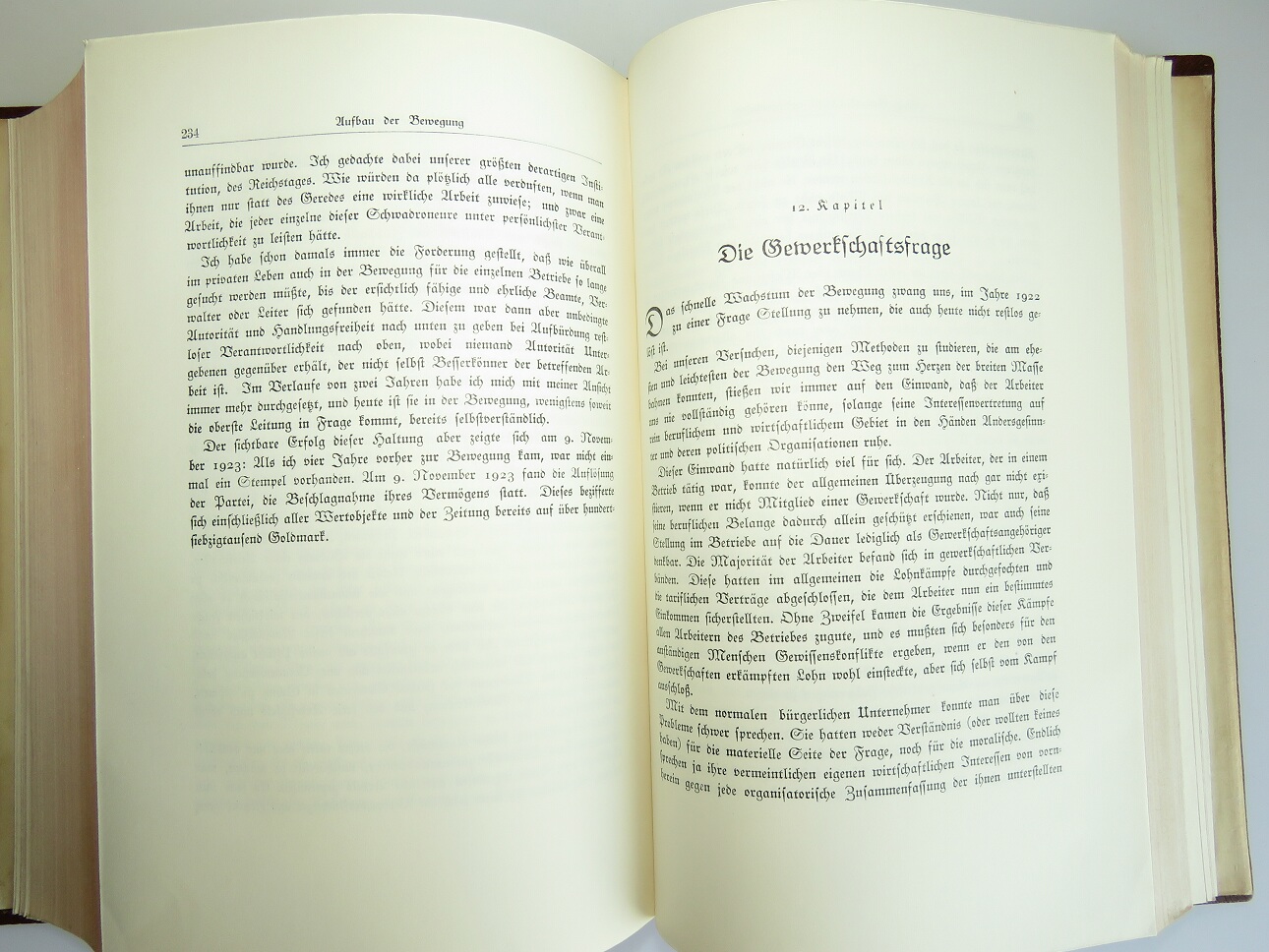 Gift edition of Mein Kampf by Adolf Hitler's 1934