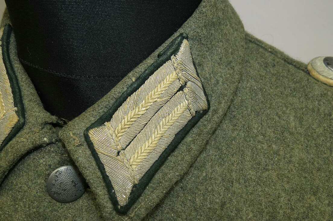 M43 Wehrmacht Heer tunic in rank of lieutenant of the 1st Infanterie ...