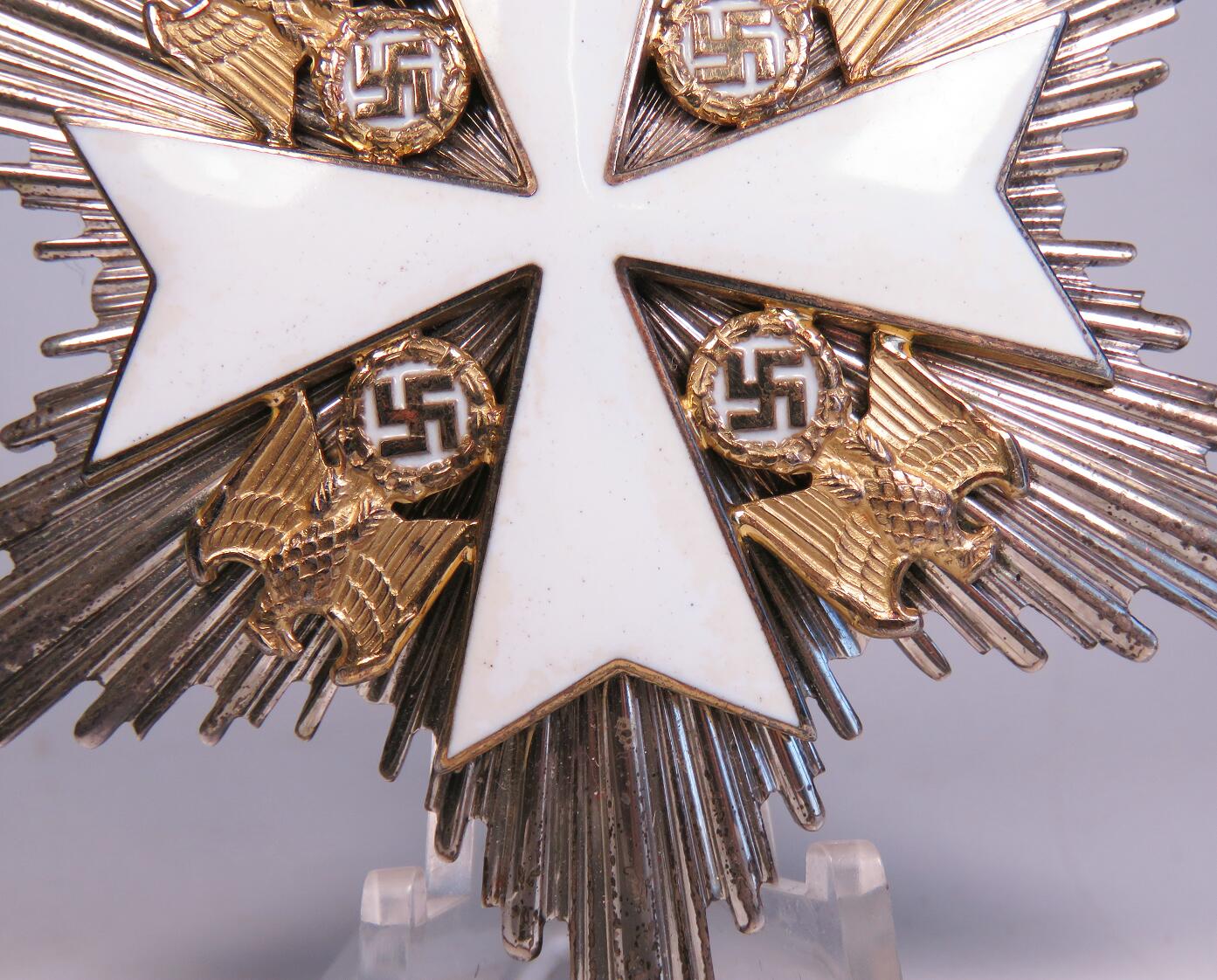 Order of the German Eagle - 2nd Class Star with swords, by Godet