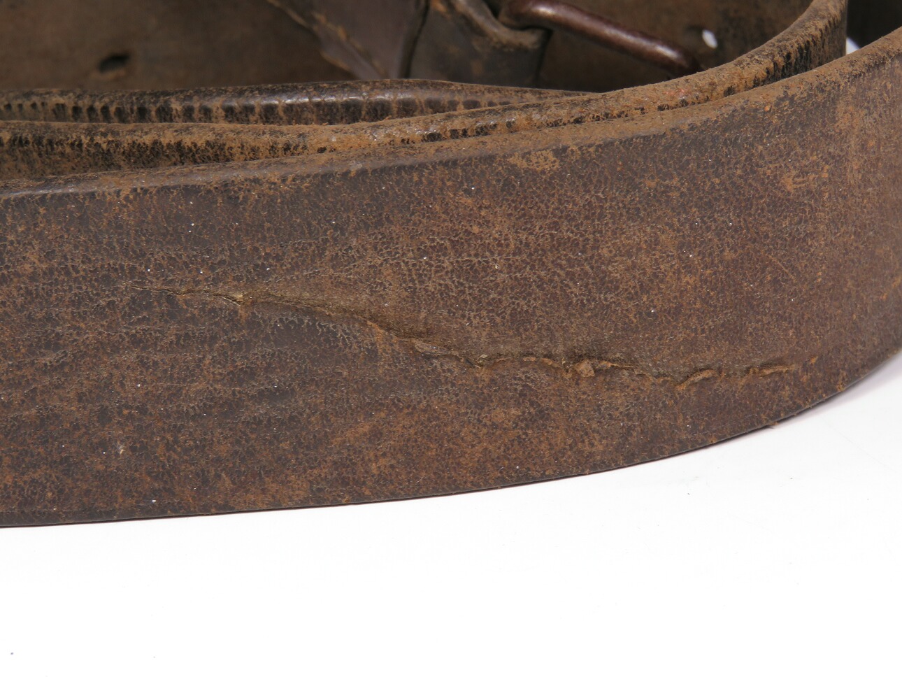 Leather belt for enlisted personnel of the Red Army