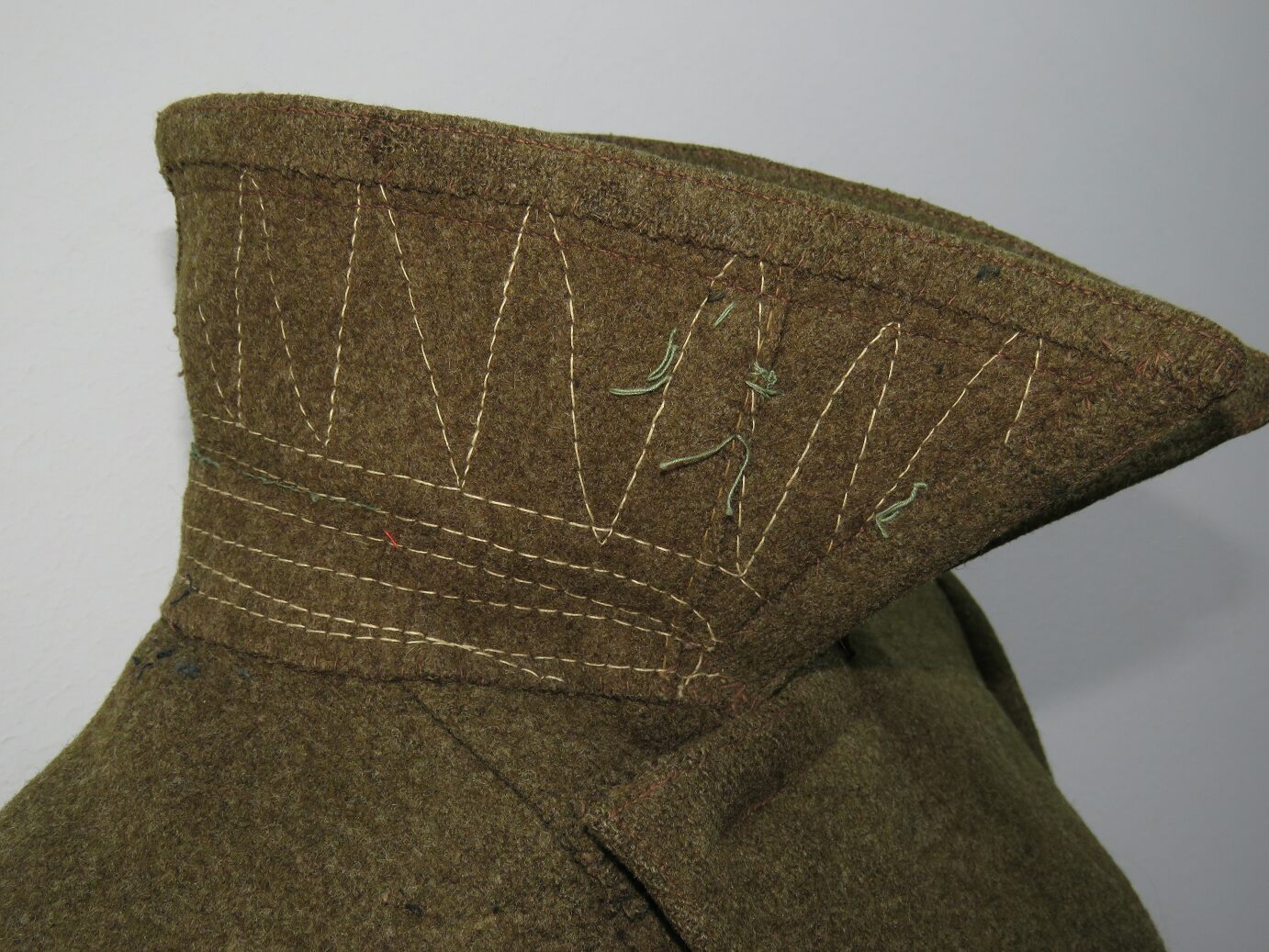Overcoat for command personnel M 1942 in khaki colour