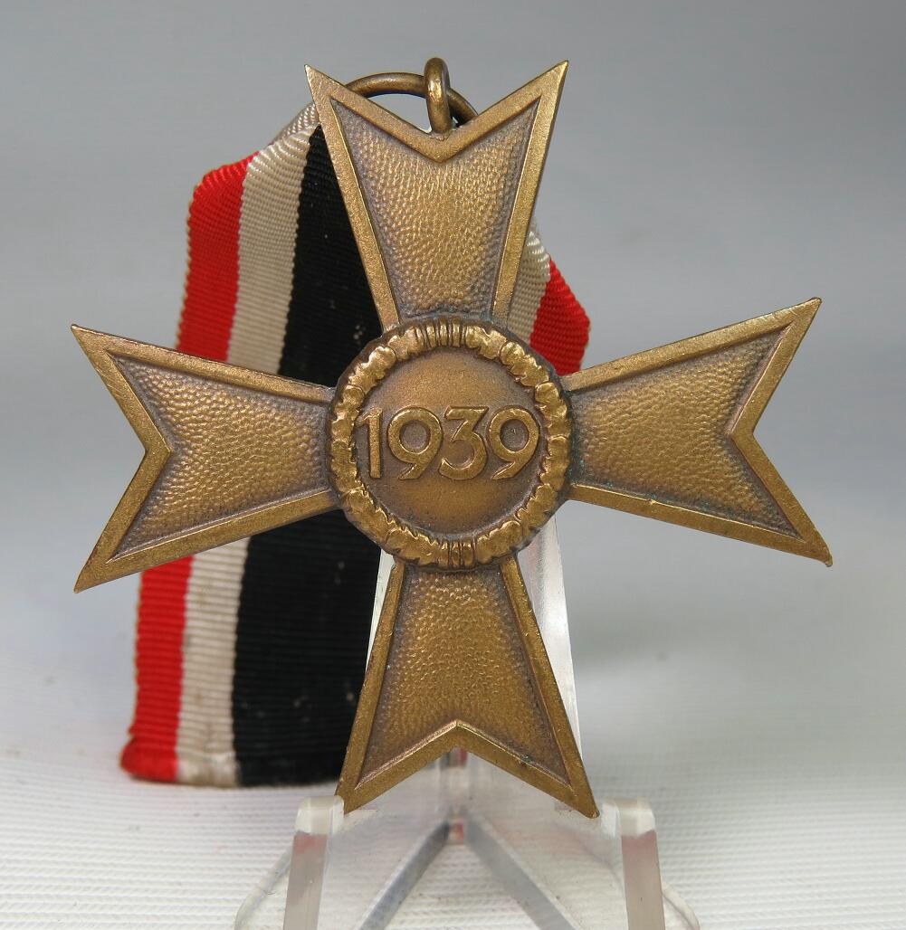 3rd Reich War Merit Cross, 2nd class, KVK2,1939